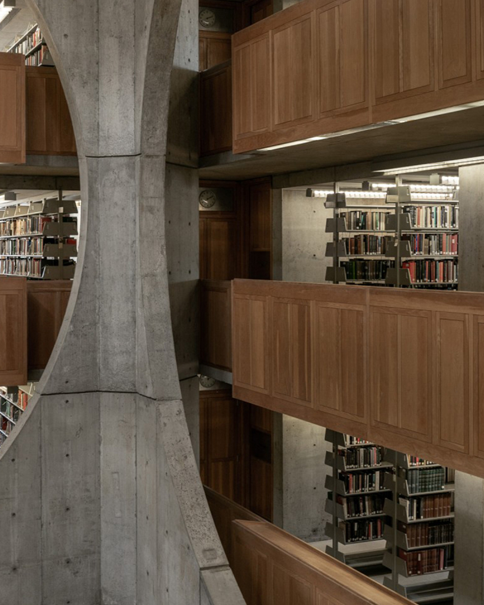 Phillips Exeter Academy Library Interior